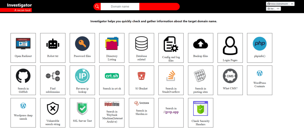 INVESTIGATOR - ESPY - Data Enrichment